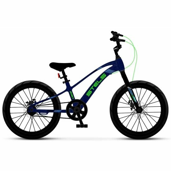 Подростковый велосипед Stels 20" Leader 230 MD Z010 (магниевая рама) (7-ск.) Темный/синий/черный 2024 (М)