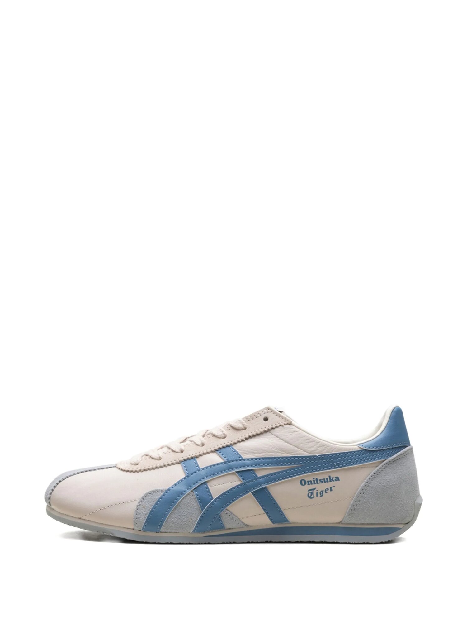 Кроссовки Onitsuka Tiger Runspark Cream/Light Blue, размер 40 EU, бежевый/белый — фото 1