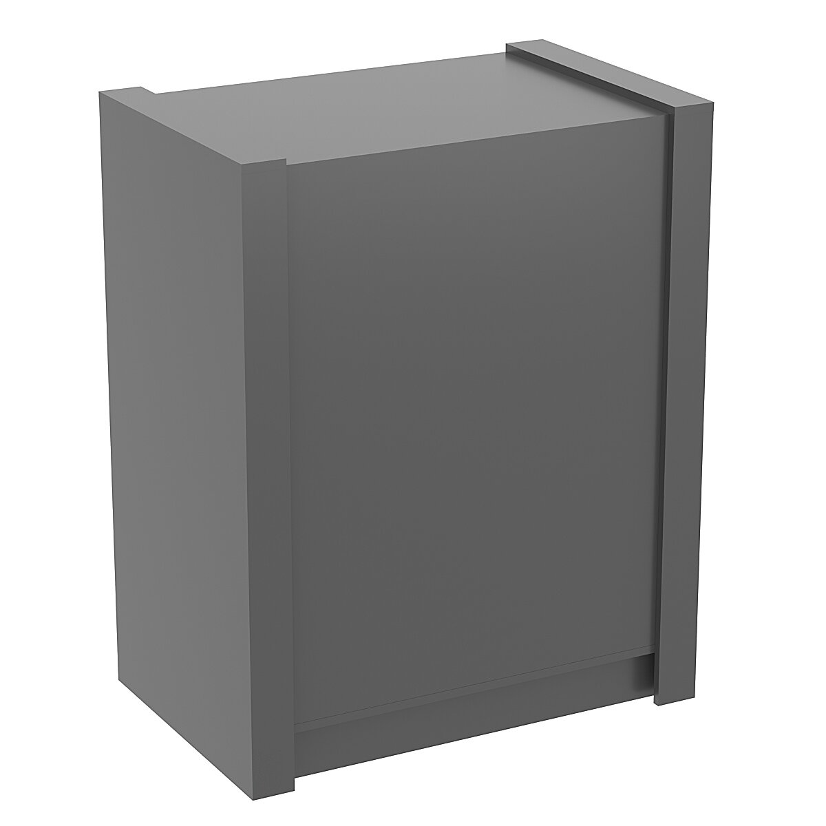 Прилавок из ДСП Модерн №1-900 глухой, Темно-Серый. Производитель товара - компания ТОБ.