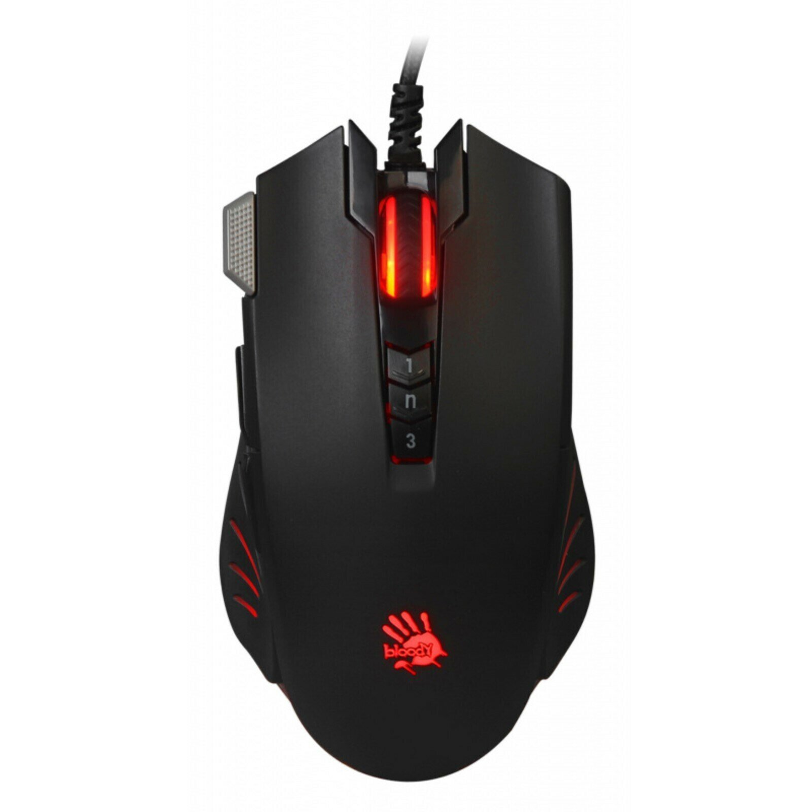 Мышь проводная A4TECH компьютерная Bloody V9M черный оптическая