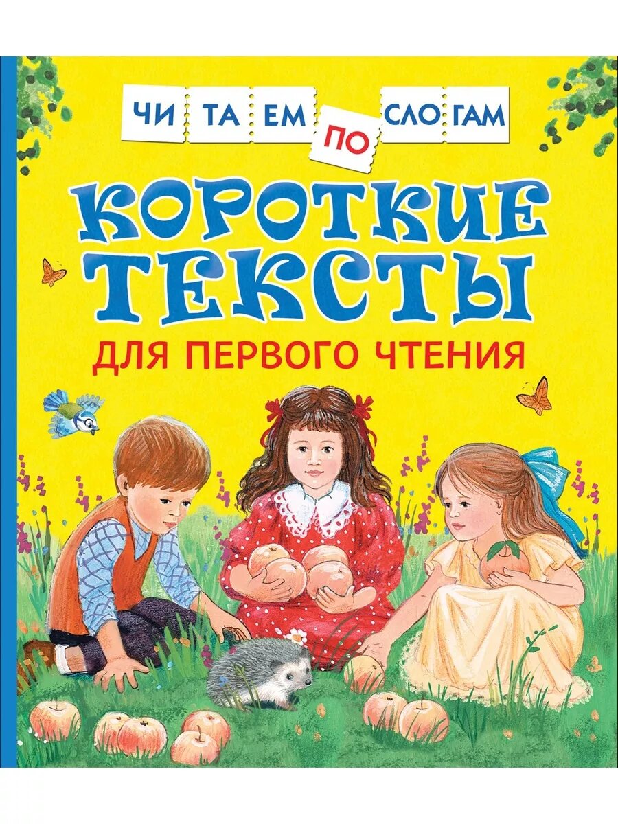 Андреева Е. В. Короткие тексты для первого чтения. Читаем по слогам