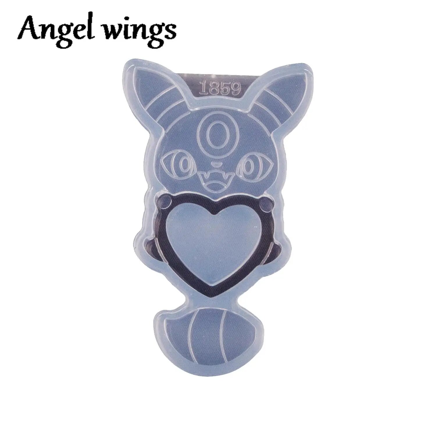 Блестящий аниме-шейкер DY1839 для животных, силиконовая форма, поделки из эпоксидной смолы для шоколада, помадки, сахарной мастики, конфет