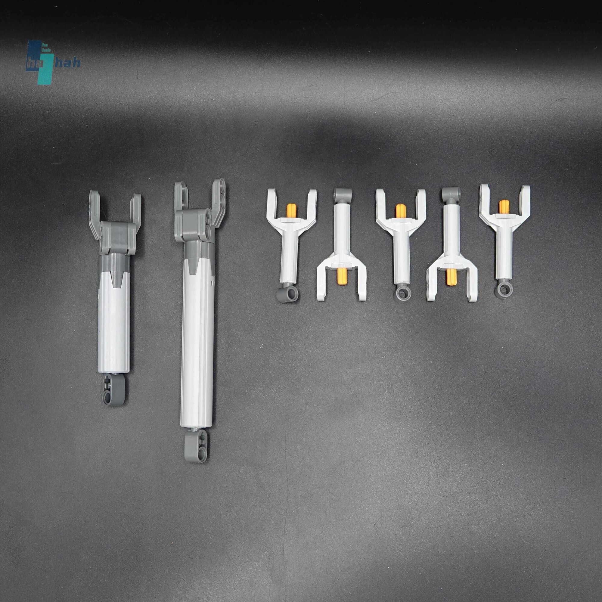Набор линейных актуаторов Small, Medium, Long Technic 61927, 40918, 92693c01, комплект 7 штук