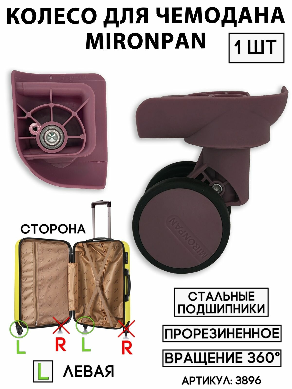 Колесо для чемодана