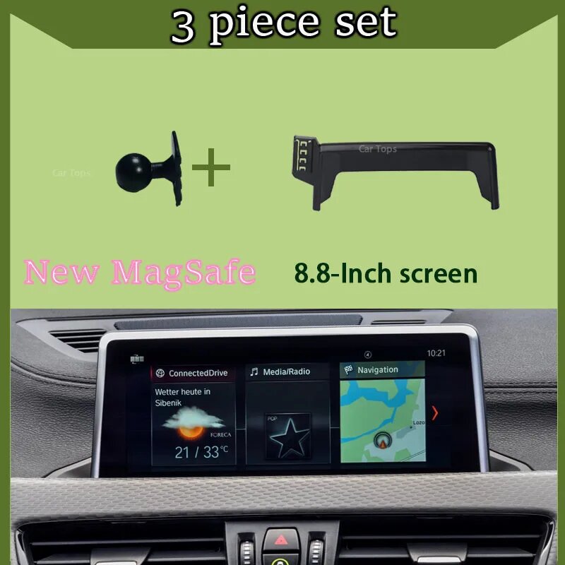 Автомобильное крепление для BMW X1 X2 2020 2021 2022 F48 F39, новый магнитный держатель 8.8-Inch 1
