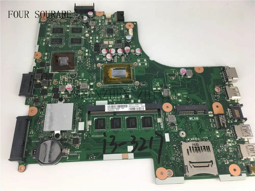 Для ASUS X450CC X450C F450V Материнская плата ноутбука I3-3217U CPU 4GB RAM DIS GPU