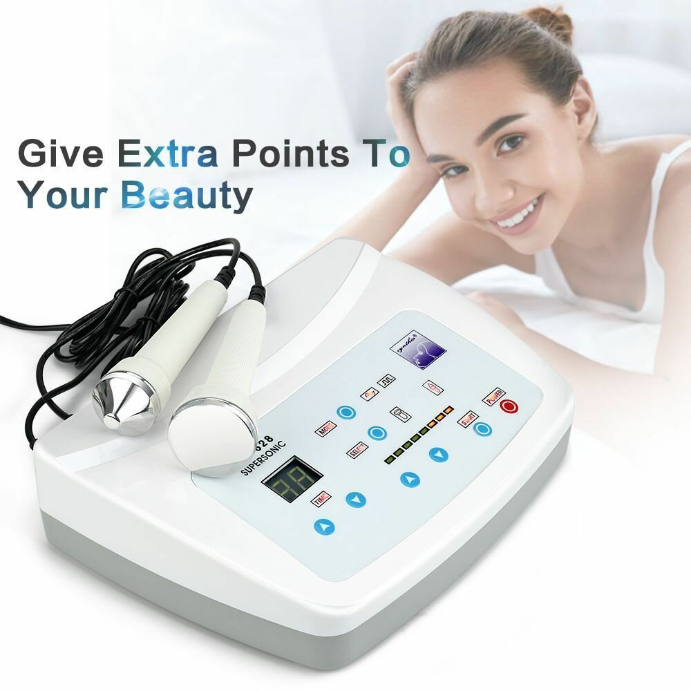 Антивозрастной высокочастотный лифтер для кожи 2-в-1, бытовое ультразвуковое косметическое оборудование