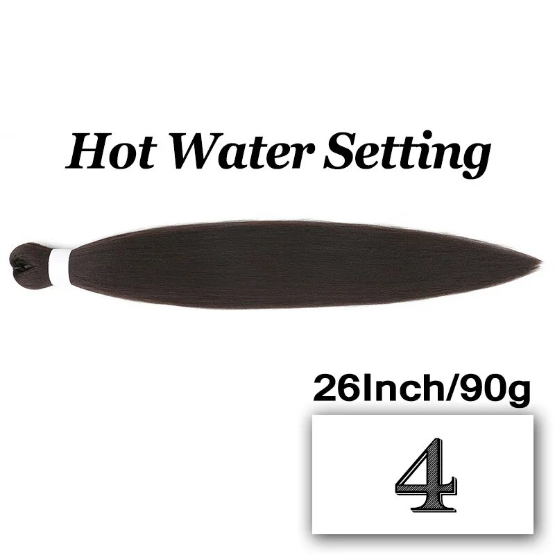 Синтетические косы LIHUI 26 дюймов, FR 4, 90g