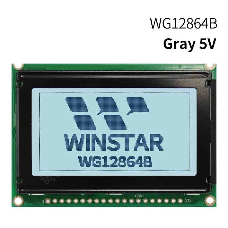 ЖК-дисплей Winstar WG12864B Gray 5V
