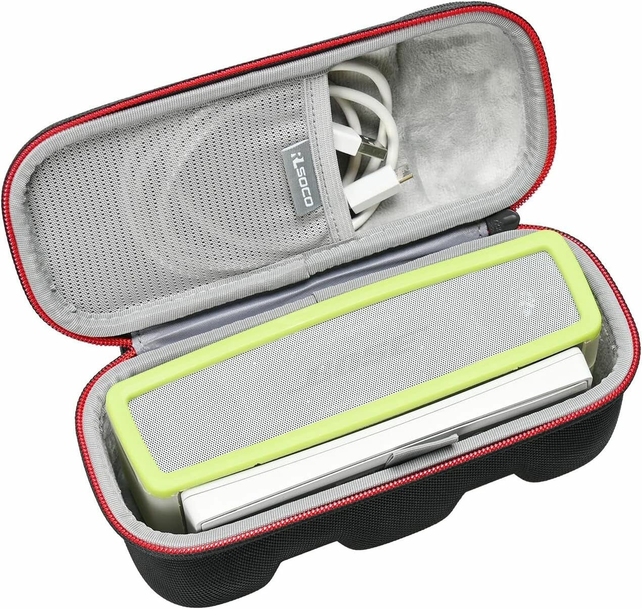 RLSOCO Жесткий чехол для Bose Soundlink Mini 2/Mini Bluetooth Speaker, защитная дорожная сумка с жестким корпусом