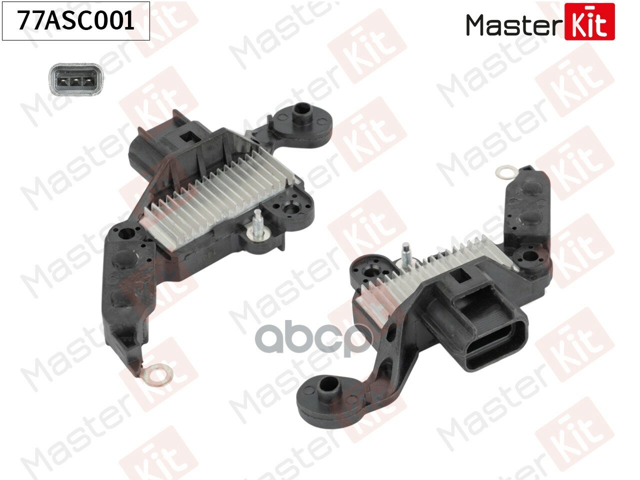 77ASC001 Регулятор напряжения генератора FORD MONDEO III MasterKit арт. 77asc001
