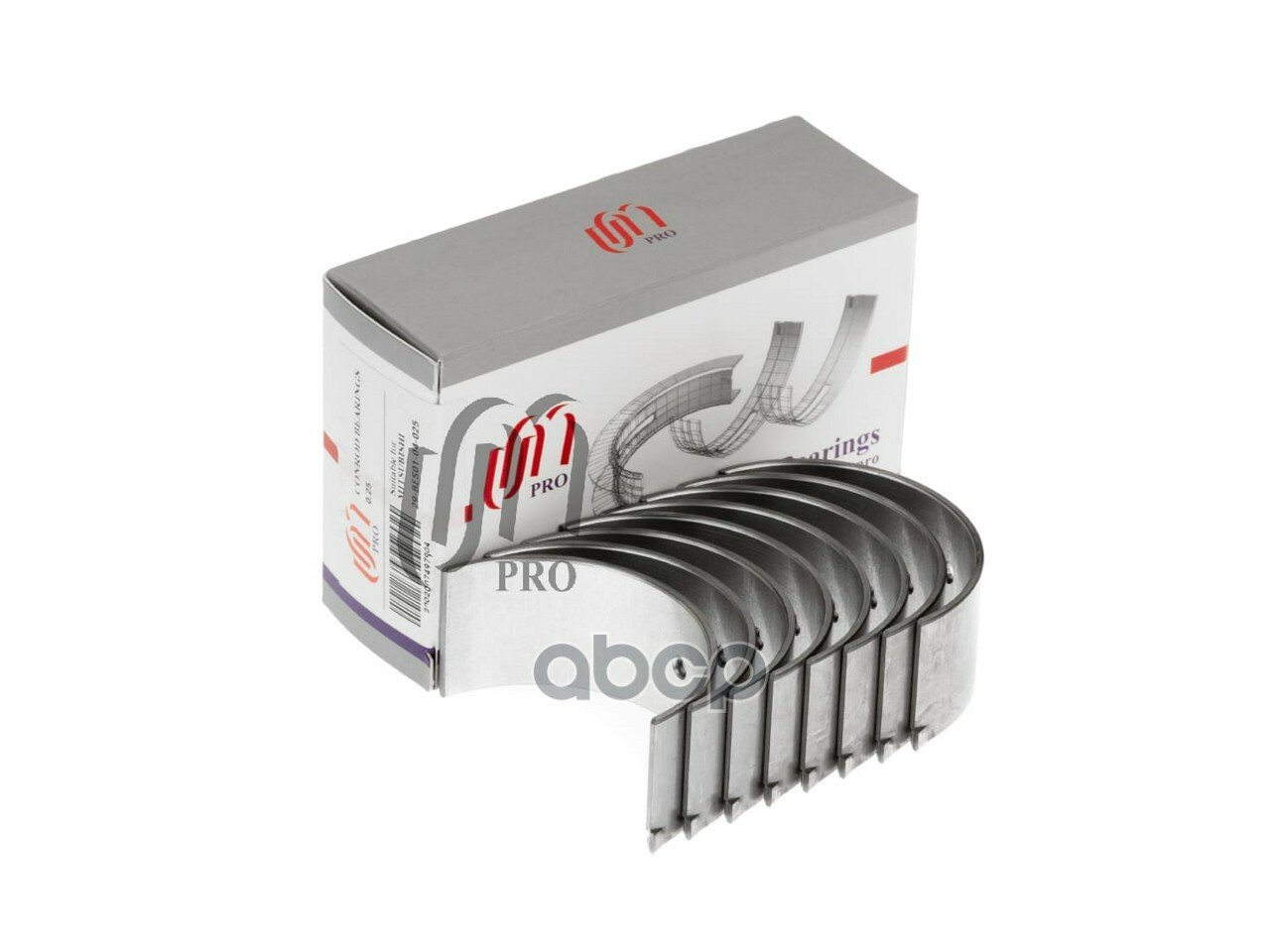 Вкладыши шатунные 0.25 Mitsubishi 4G51/4G52/4G53/4G54/4D55, Hyundai D4BA/D4BB/D4BF/D4BH UM United Motors арт. 29-BES01-04-025