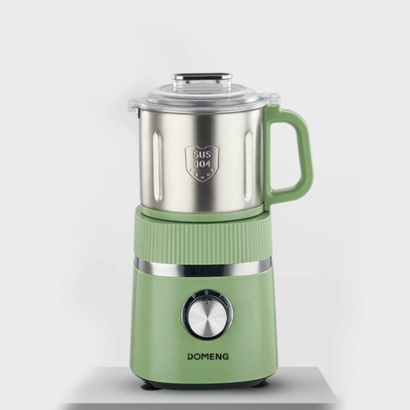 Мукомолка жерновая электрическая бытовая мини мельница - зернодробилка для помола муки из зерна, кукурузы