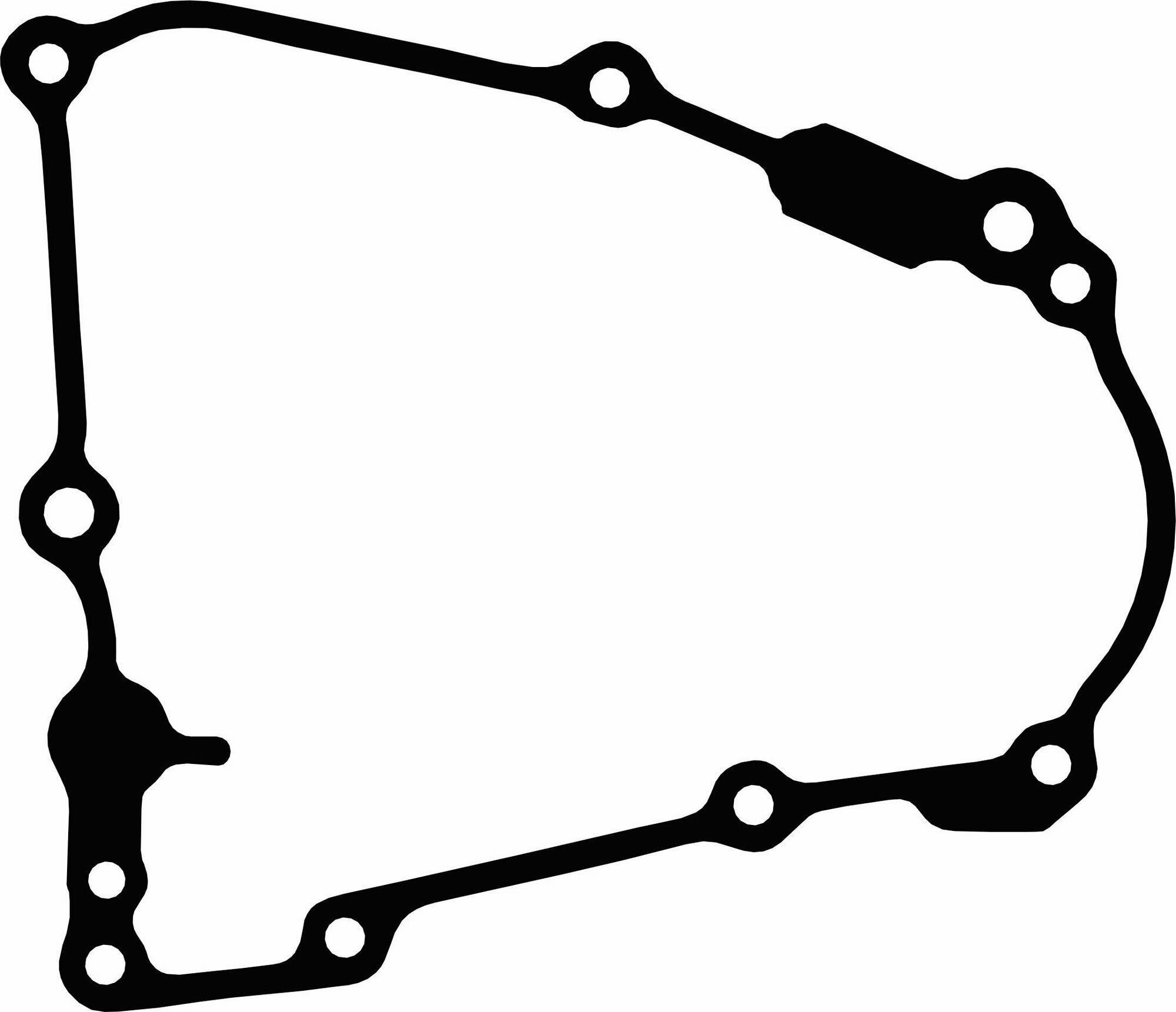 Прокладка генератора для мотоциклов Yamaha YZ450F, WR450F (2S2-15451-00-00)
