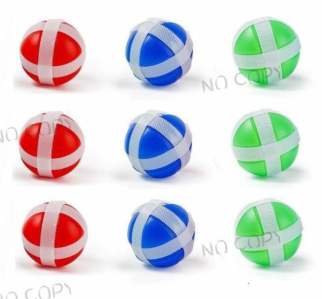 Мячики для детского мягкого дартса 9 шт, шарики для дартса, для мальчика и для девочки