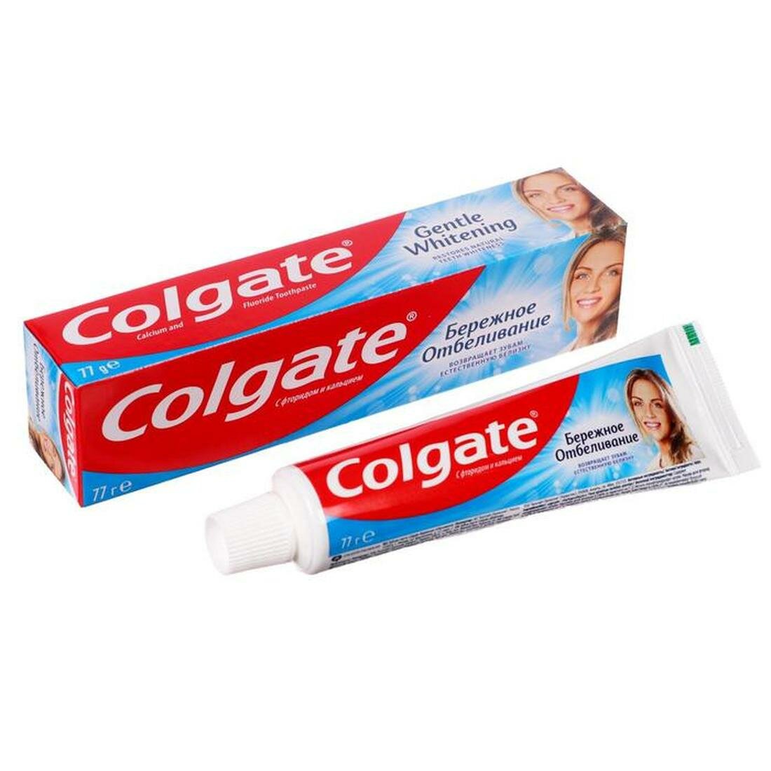 Зубная паста Colgate «Бережное отбеливание», с фтором, взрослая, 50 мл