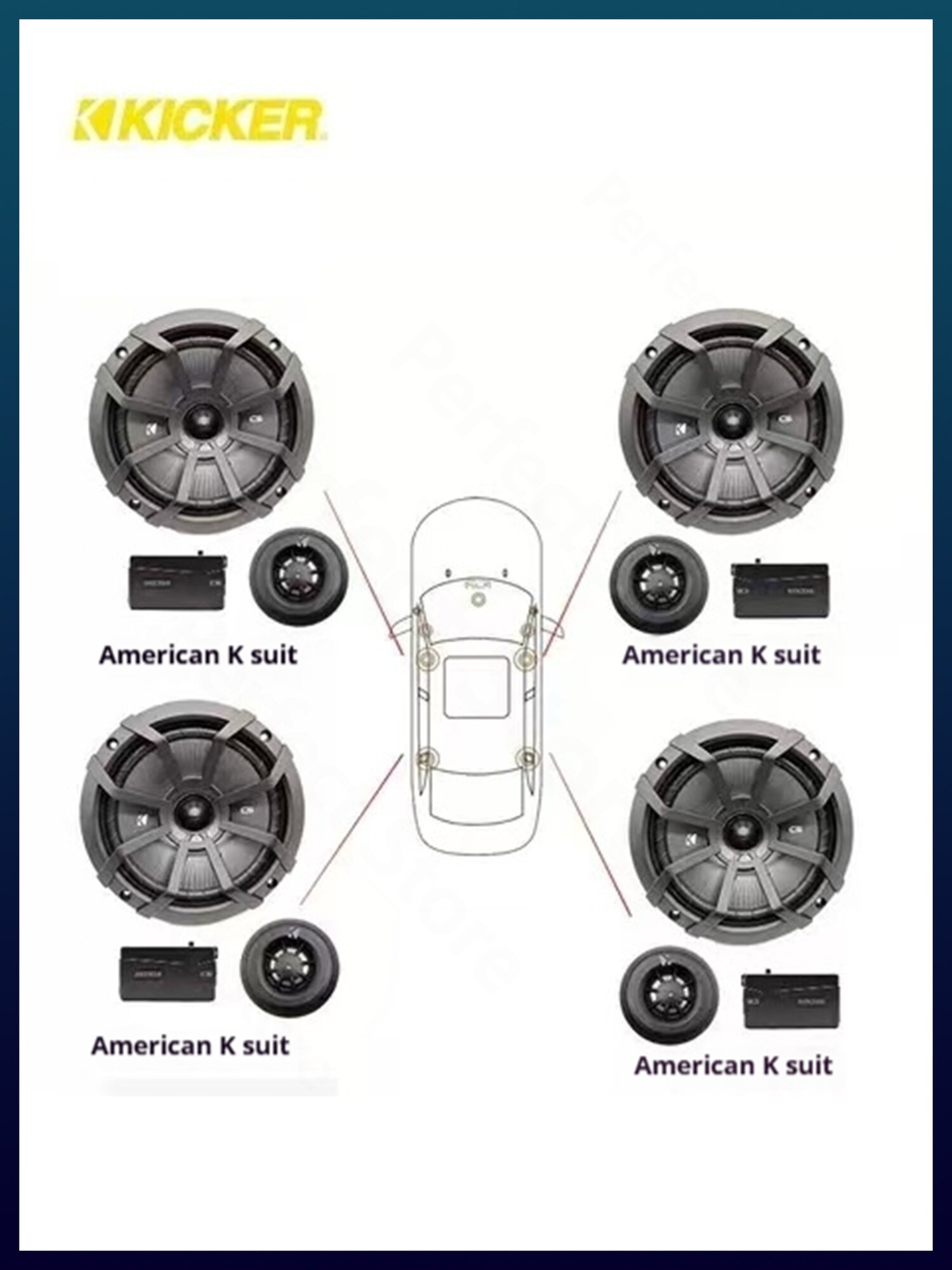 Kicker Колонки для автомобиля
