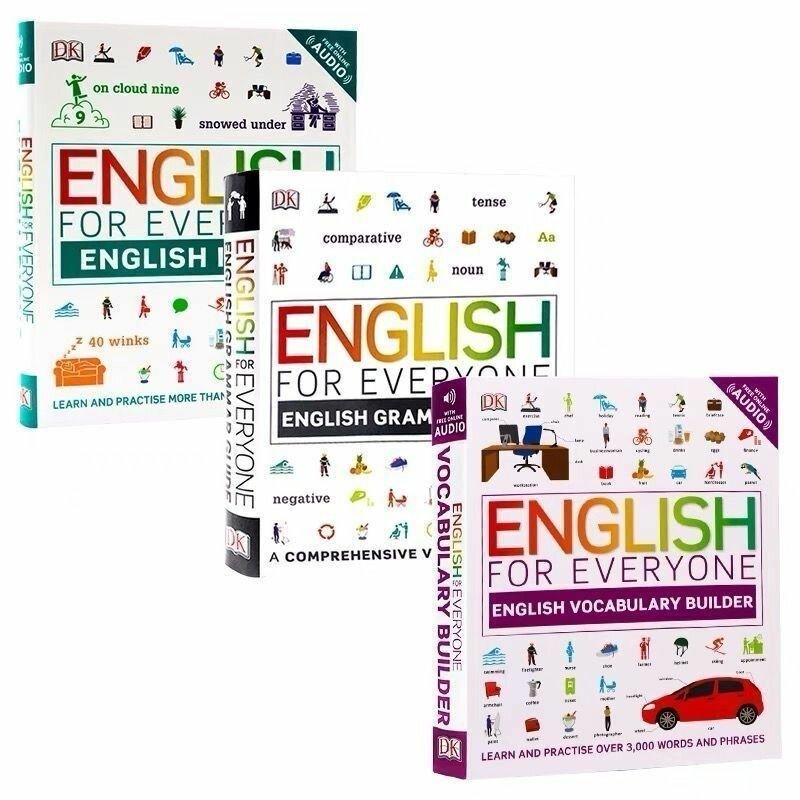 English for Everyone vocabulary GrammarX3 | DK Publishing