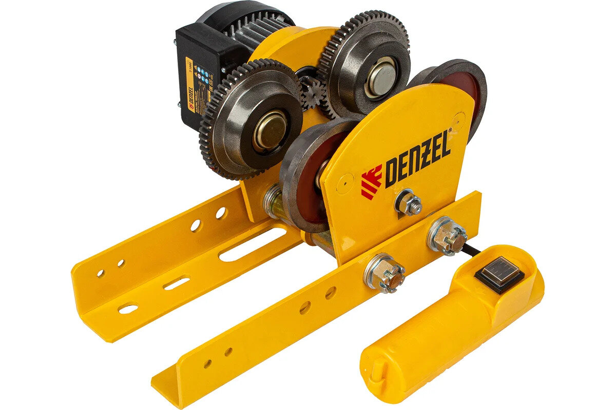 Каретка электрич. для тельфера T-1000, 1т, 540Вт Denzel 52009