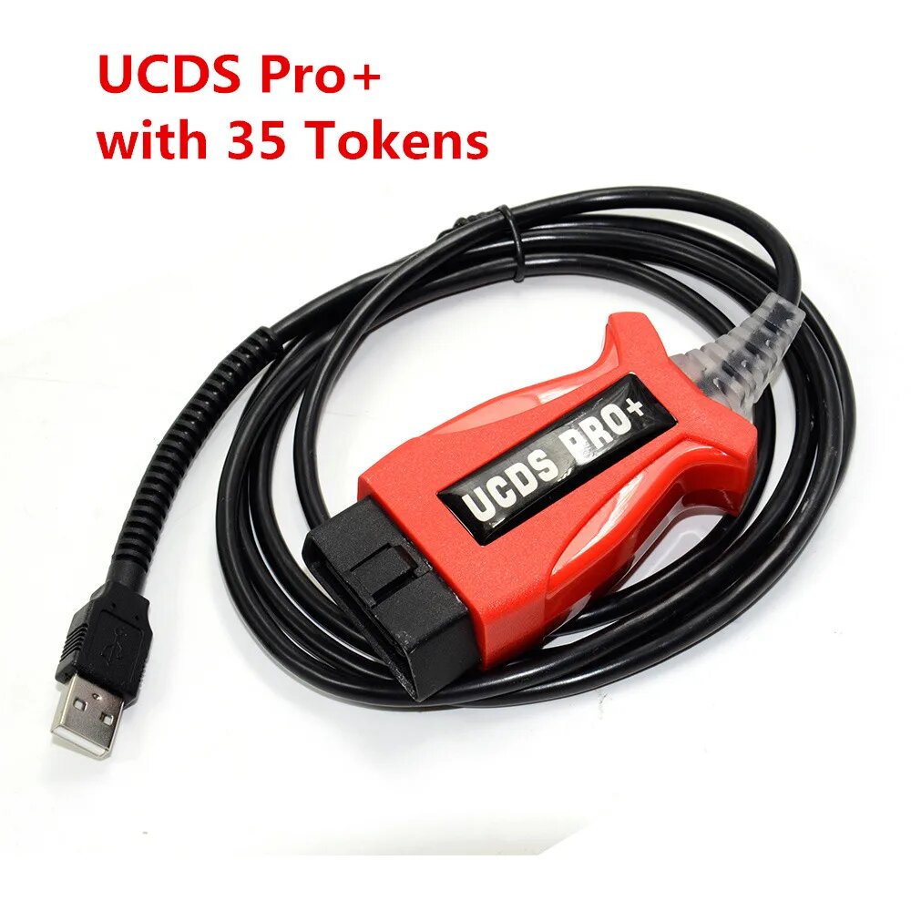 UCDS Pro V1.27.001 для Ford UCDS Pro + полностью активированный SW 1,27 с 35 жетонами, кабельные адаптеры для автоматического сканера OBD2