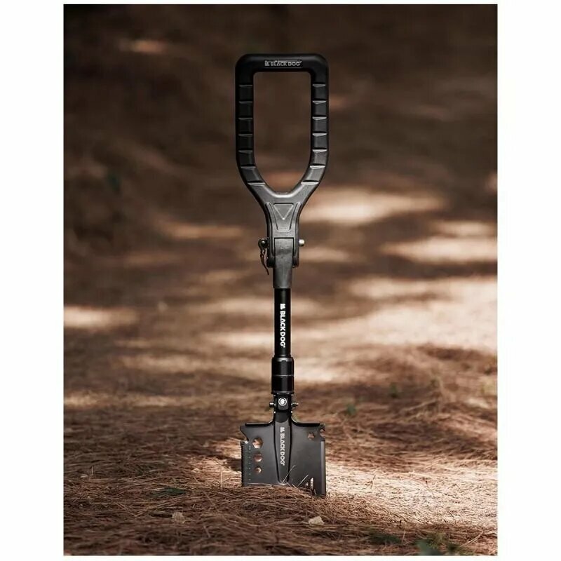 Складной Лопата туристическая, Многофункциональный，Утолщенная марганцевая сталь Походная лопата，Инженерная лопата