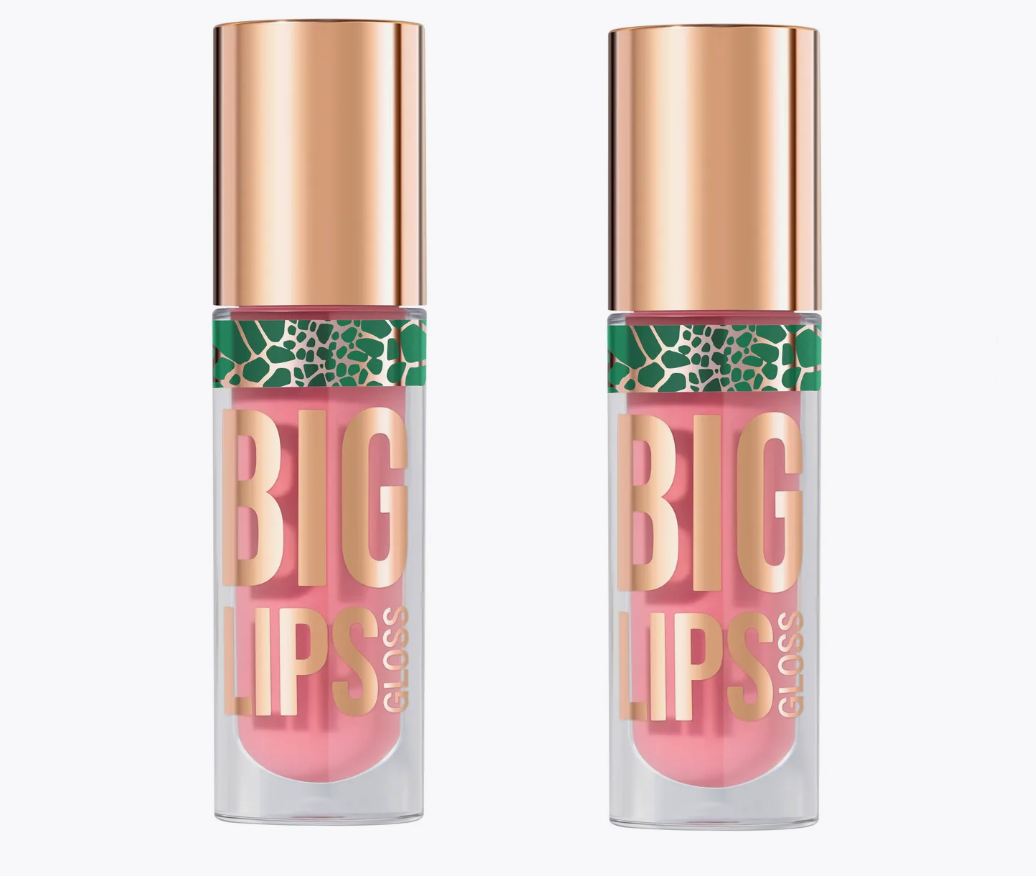 Блеск для губ STELLARY Lipgloss Big Lips тон 07 Barbie girl, 4мл - 2 штуки