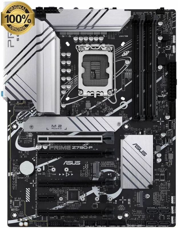 Материнская плата ASUS PRIME Z790-P (LGA1700, 4хDDR5, ATX) (90MB1CK0-M0EAY0)