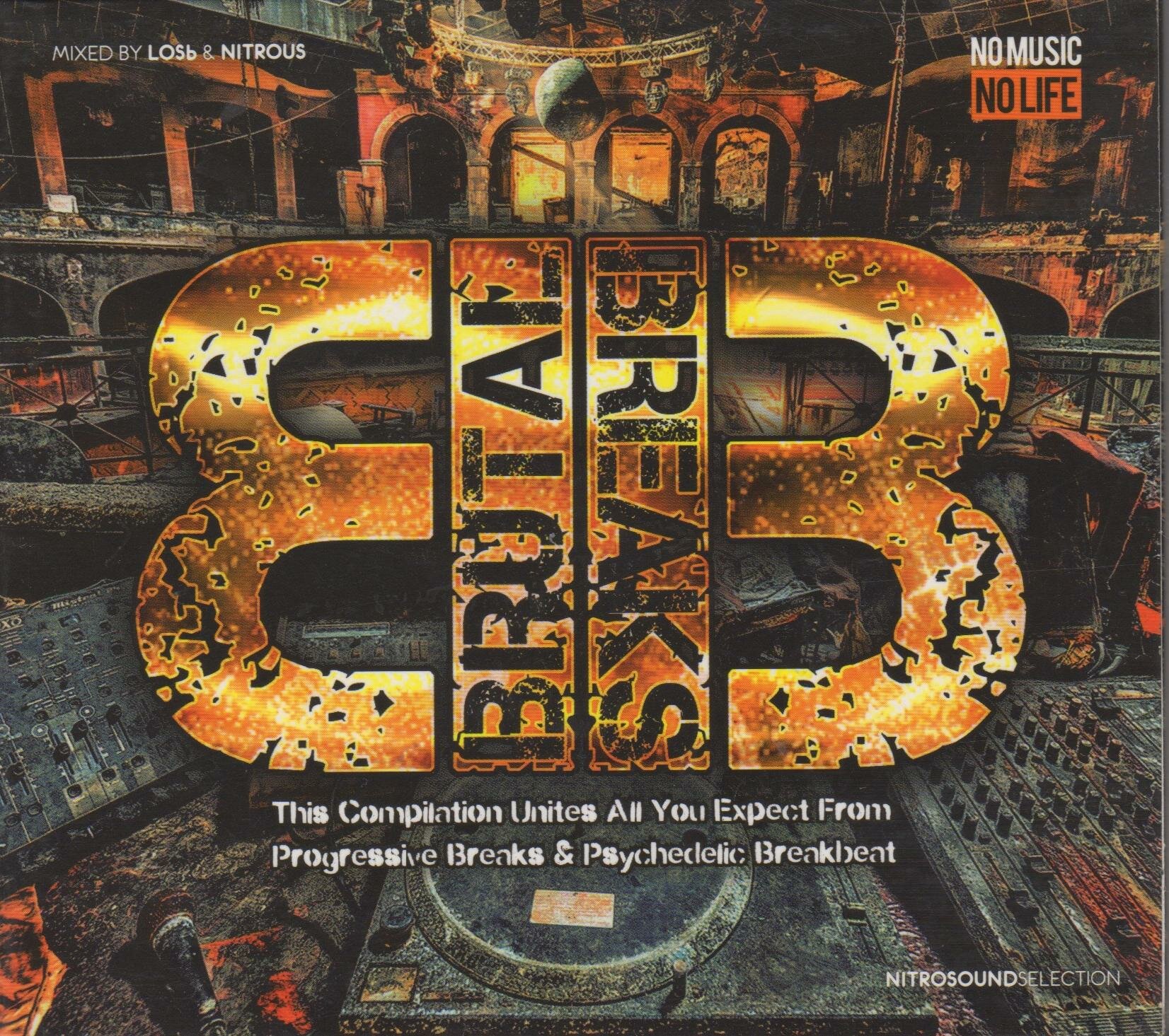 BRUTAL BREAKS 2CD (PROGRESSIVE & PSYCHEDELIC BREAKS )2CD Starmark