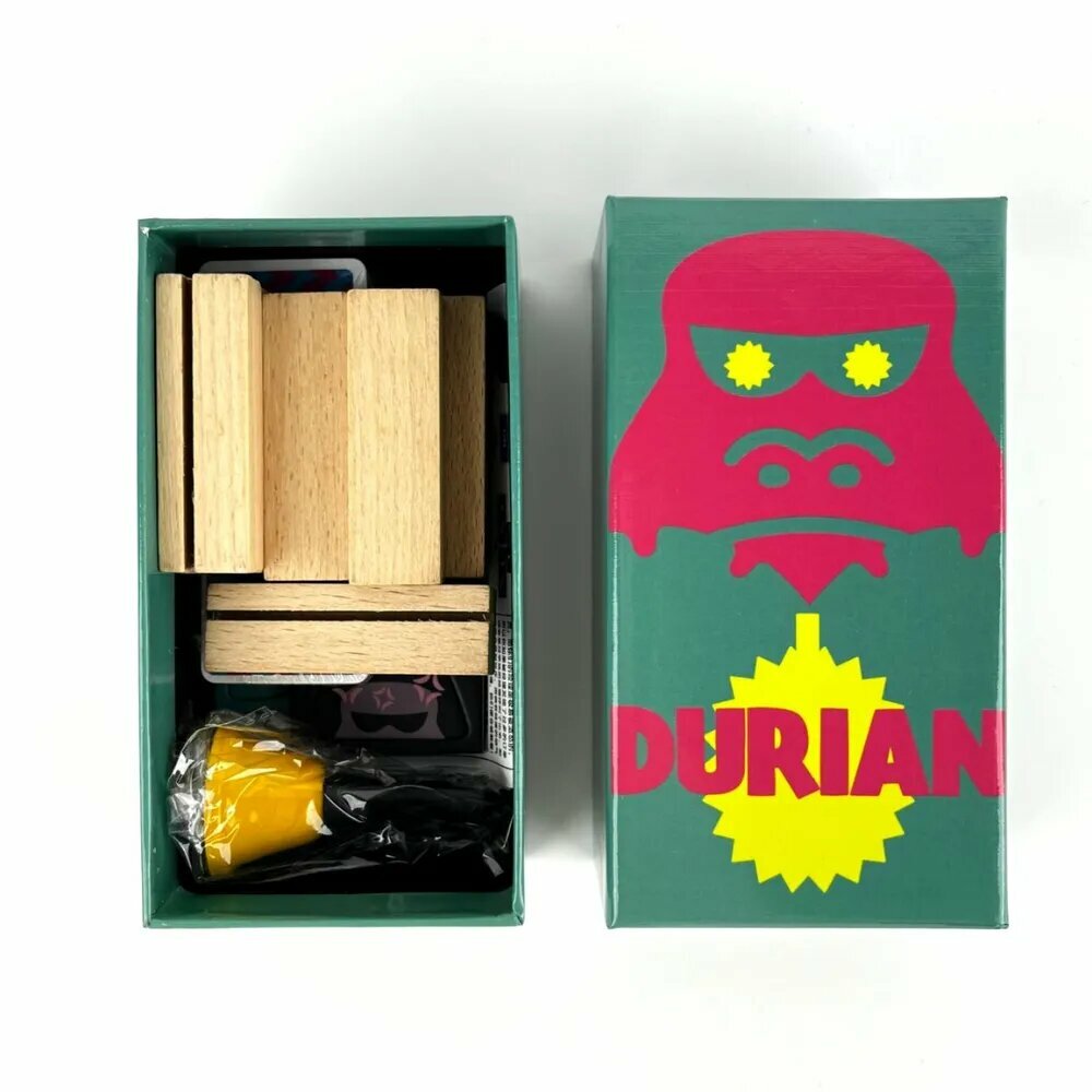 Oink Game Durian Дуриан (Durian) настольная игра собраться с друзьями, маленькая, простые правила, для начинающих, для лета.