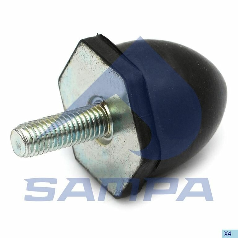 Буфер кабины для Вольво FH12, FM10, FM12 арт 030205 SAMPA