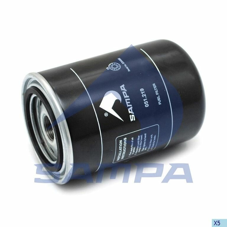 Фильтр топливный для ДАФ 95XF арт 05121901 SAMPA