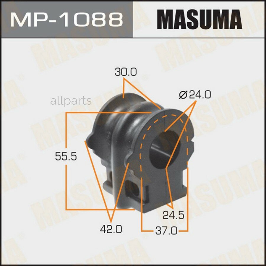 MASUMA 'MP1088 втулка переднего стабилизатора J32