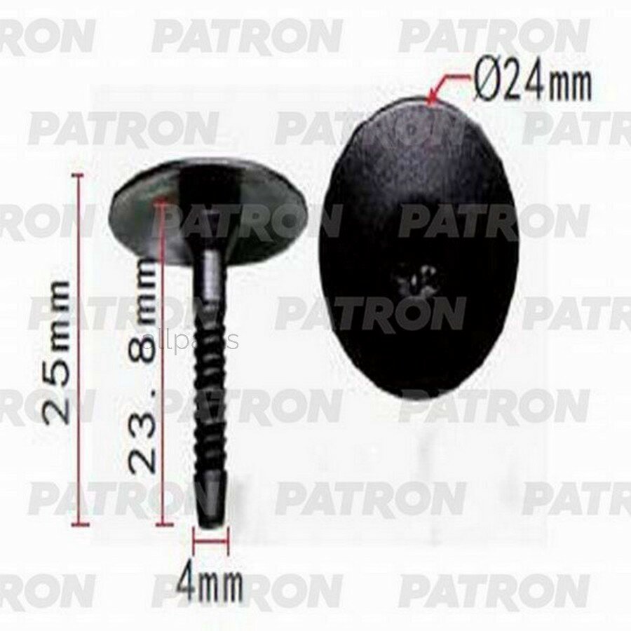 PATRON P37-1320 Клипса пластмассовая BMW применяемость штифт крепления