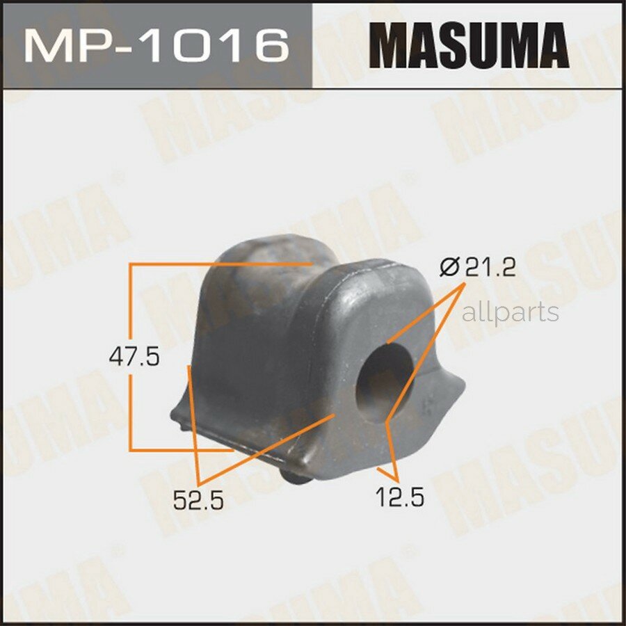 MASUMA MP1016 втулка стабилизатора