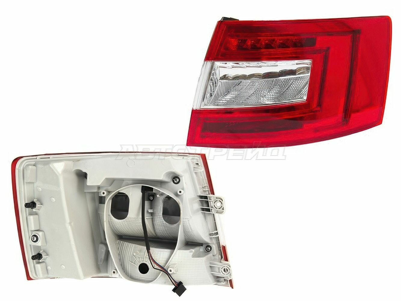 Фонарь задний правый, диодный для Шкода Октавия арт ST6651929R SAT