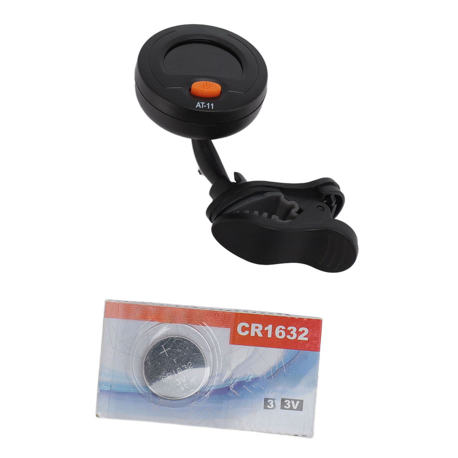 Клип на тюнере 12 равный темперамент цифровой электронный тюнер для гитарной бас -укулеле скрипка