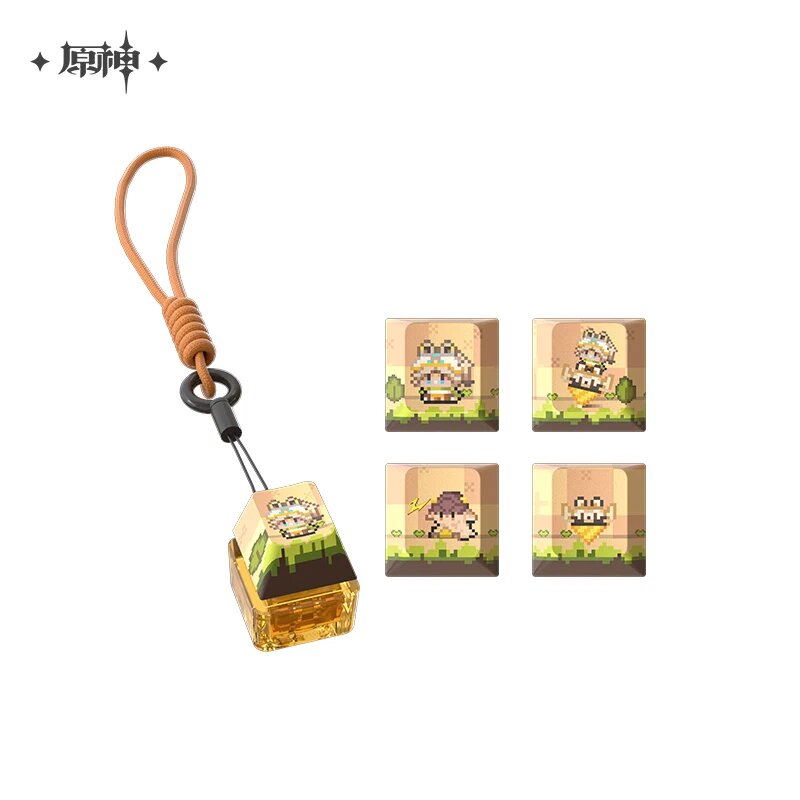 Мышь беспроводная Genshin Impact Kachina, Цвет: Kachina keycaps