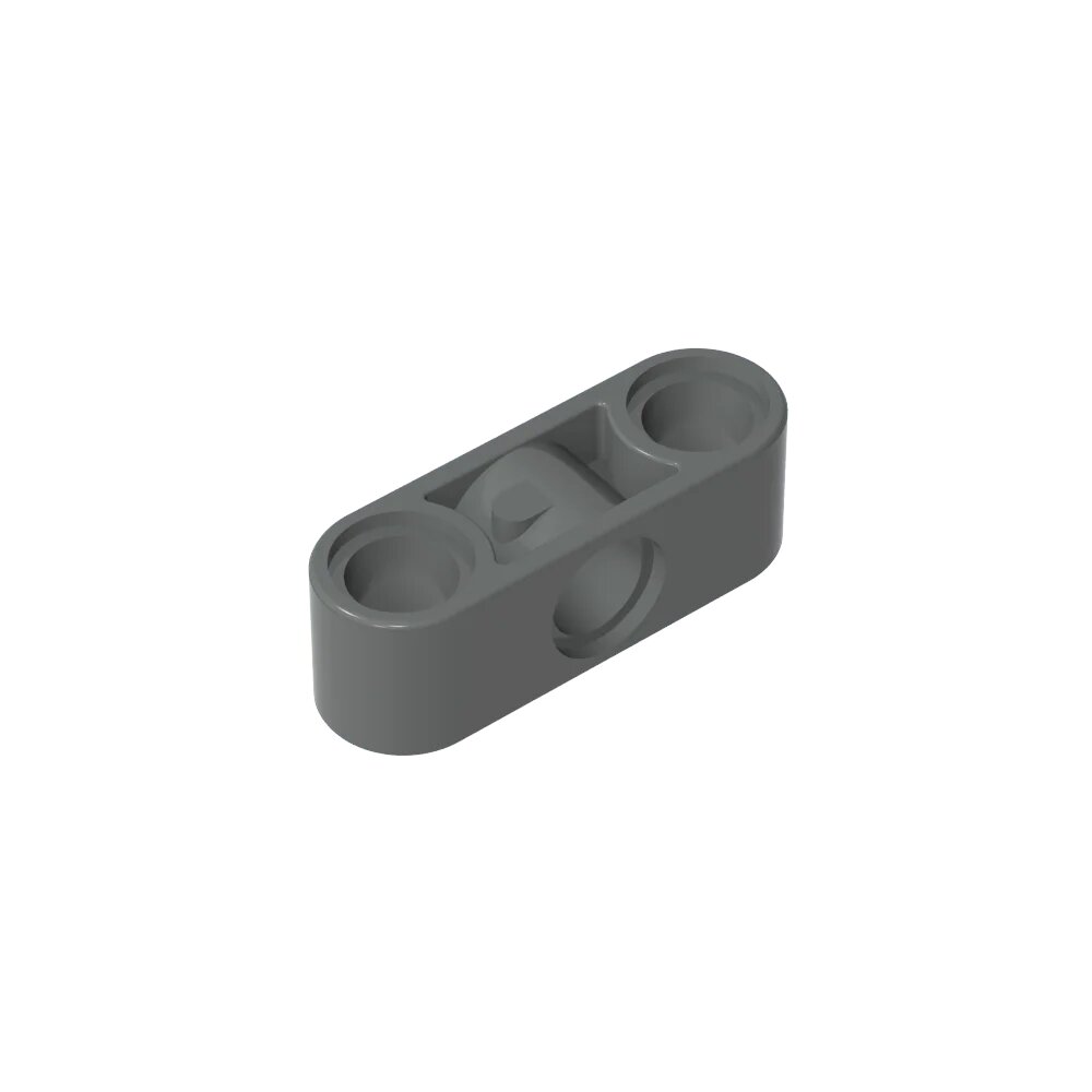 Технический блок Gobricks GDS-1589, Серый (072)