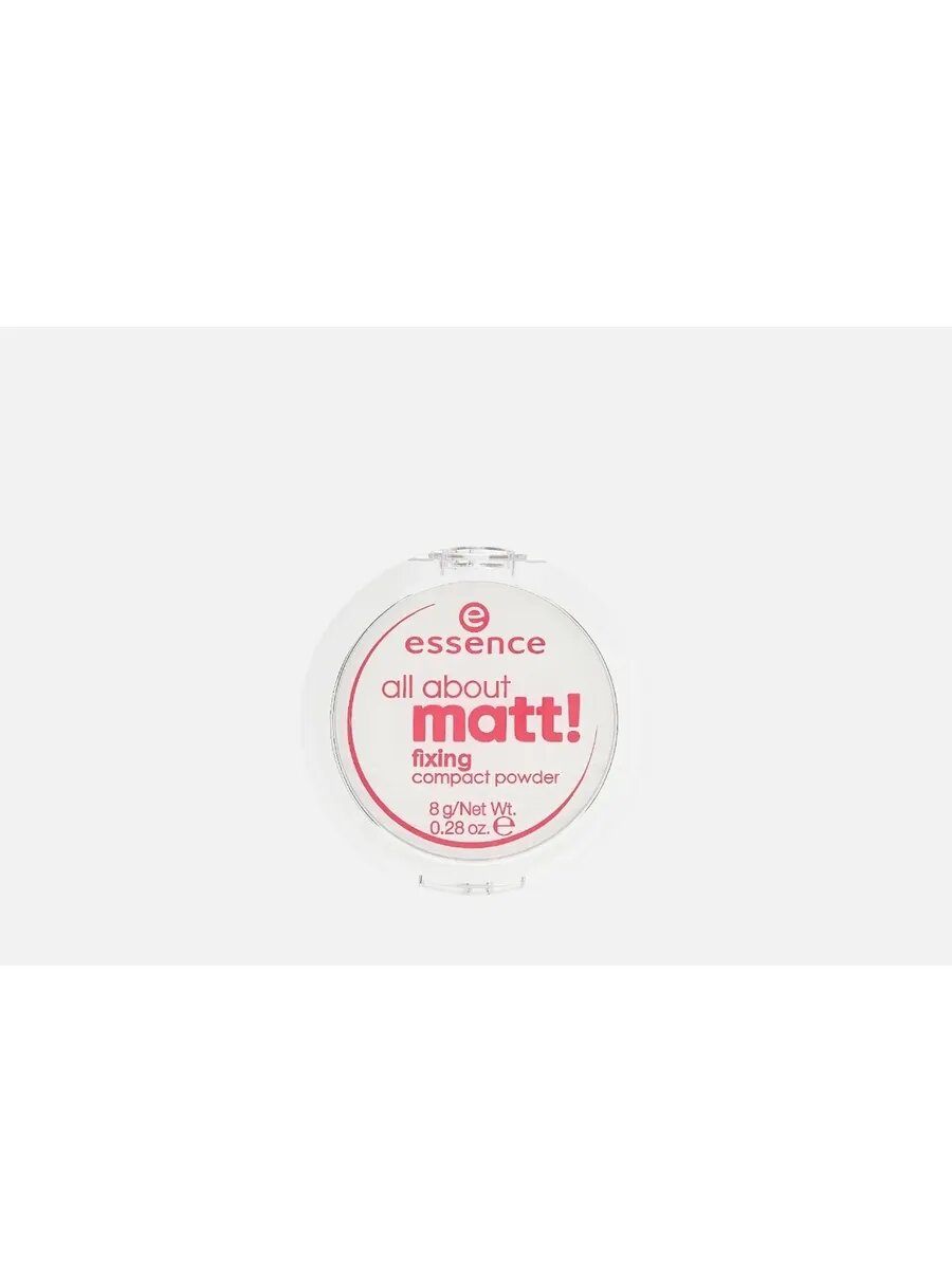 Матирующая пудра ESSENCE "all about matt!", водостойкая, легкая
