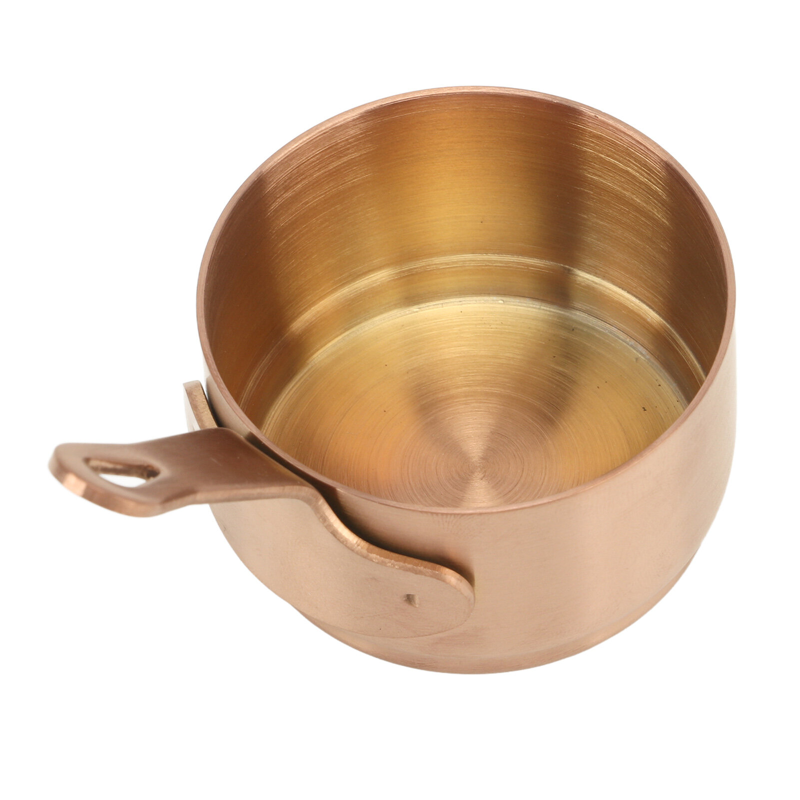 Чаша для соуса из нержавеющей стали 304 с ручкой, чашка для соуса, чашка для соуса, чашка для приправы, кетчупа, закуска, 100 мл, розовое золото
