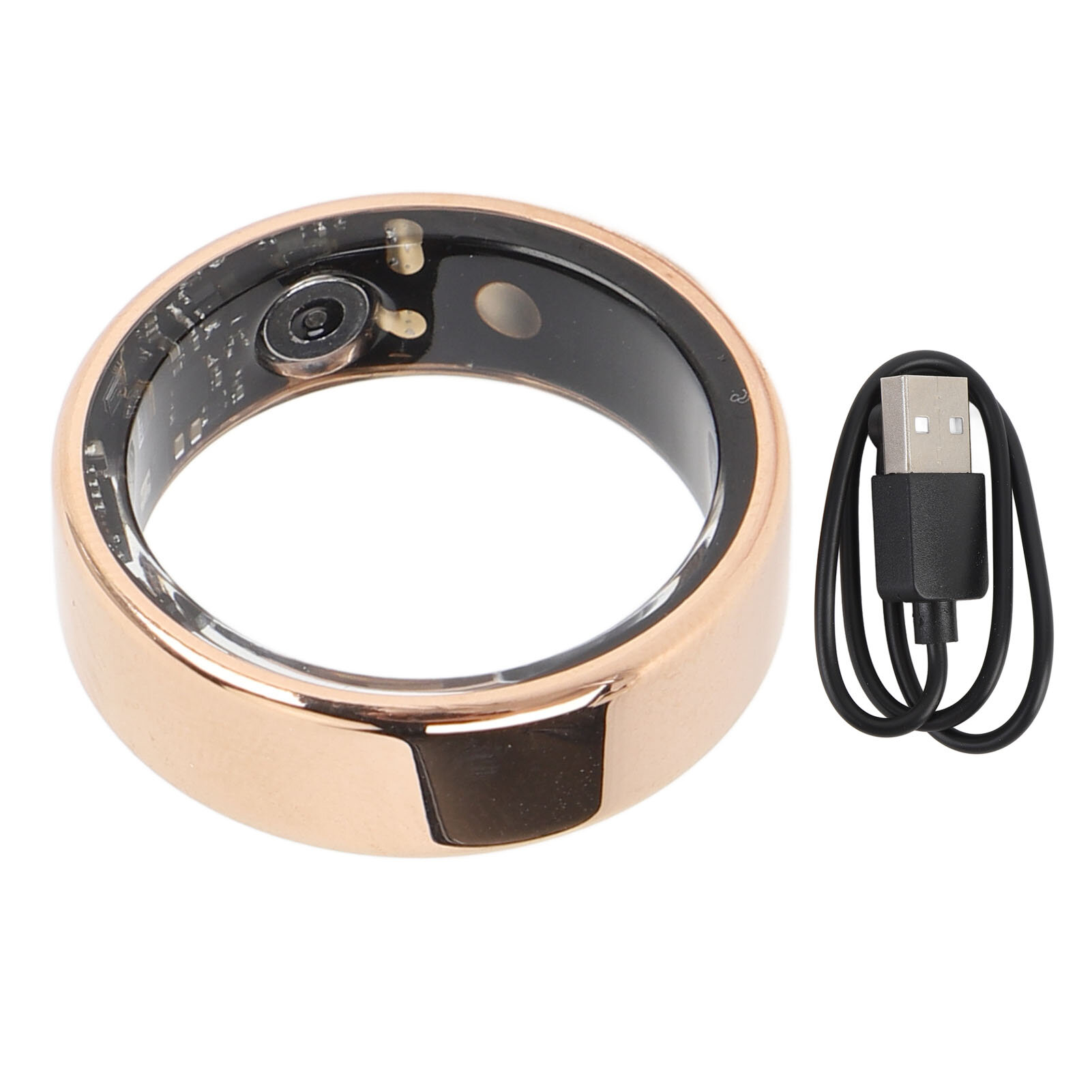 Смарт -кольцо здоровье трекер IP68 Водостойкий водостойкий Bluetooth Fitness Tracker Count Кольцо много спортивных режимов для женщин.