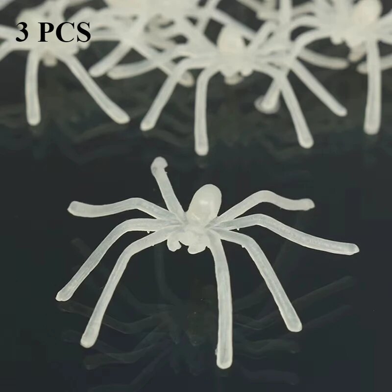 Светящиеся резиновые пауки Hasbro 10 шт. noctilucent 3pcs