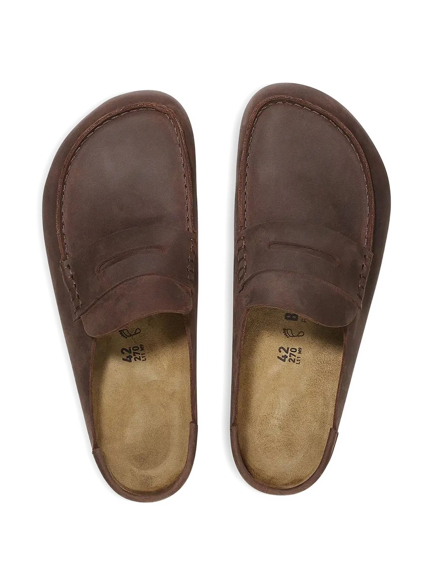 Мюли Birkenstock Naples, размер 39 EU, brown — фото 1