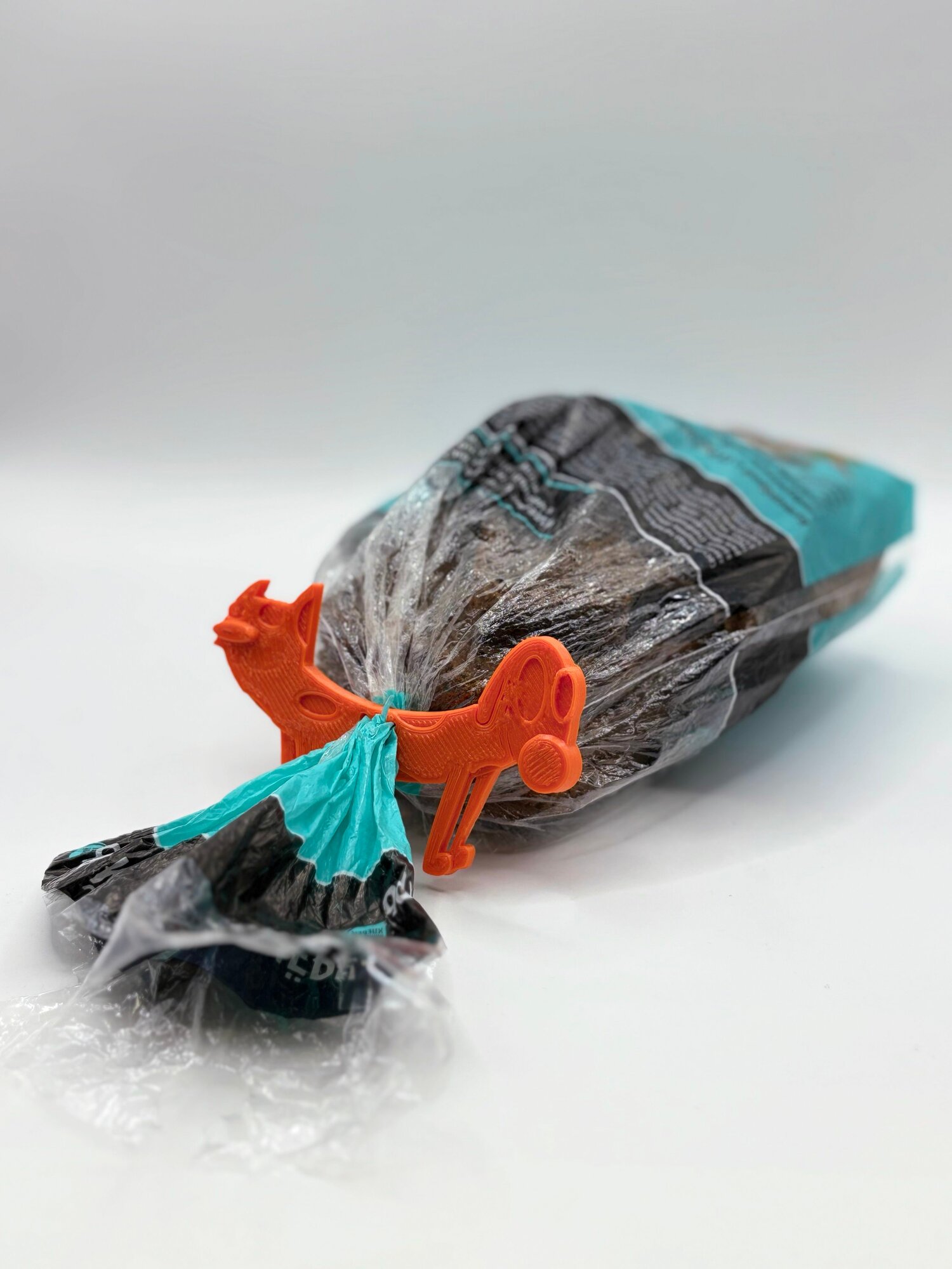 Зажим кухонный для хлеба, 4 шт "Котопес"