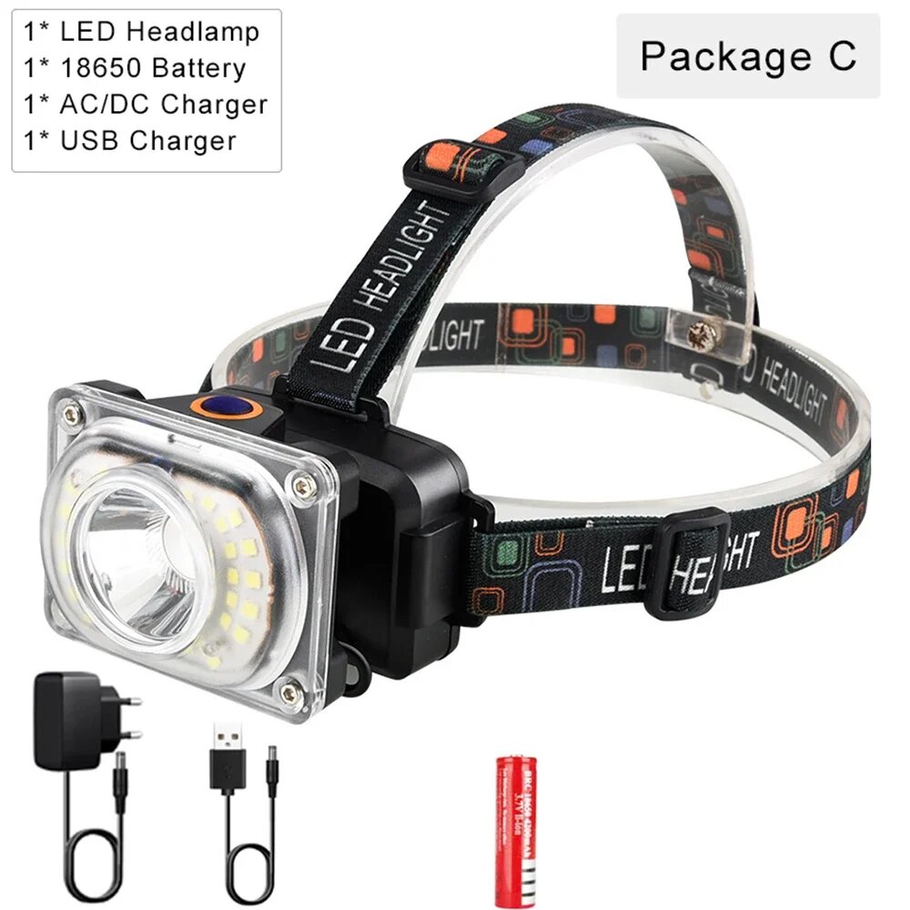 Налобный фонарь POCKETMAN 8000 люмен