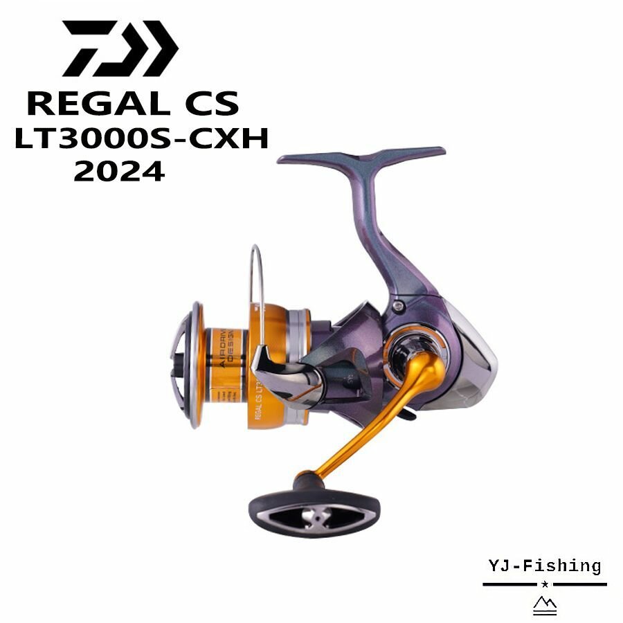 KaTywKa Daiwa 2024 REGAL LT 3000S-CXH Спининговая катушка рыболовная снасть