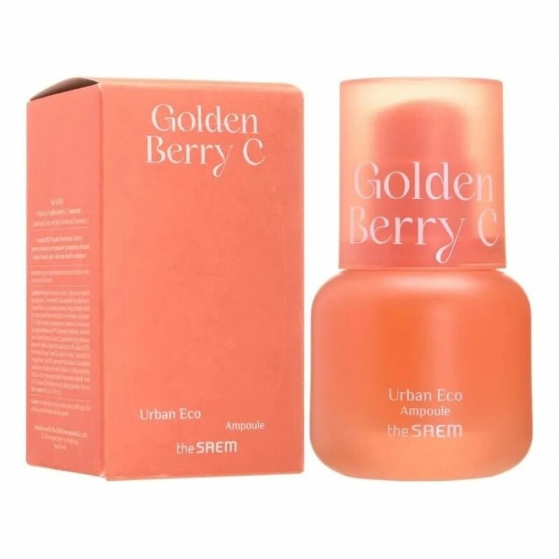 The Saem Urban Eco Golden Berry C Ampoule осветляющая ампульная сыворотка от морщин и пигментации (30мл.)