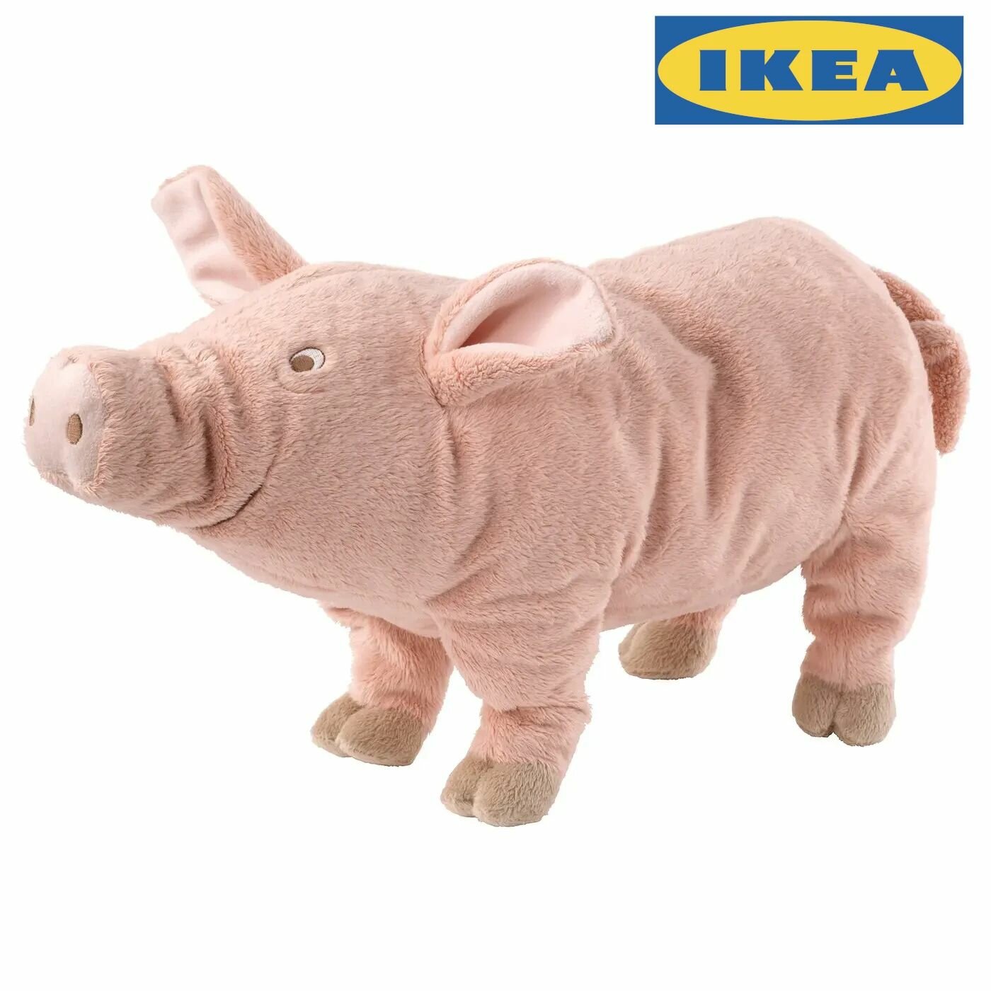 Мягкая игрушка поросенок IKEA KNORRIG (икеа кнорриг)