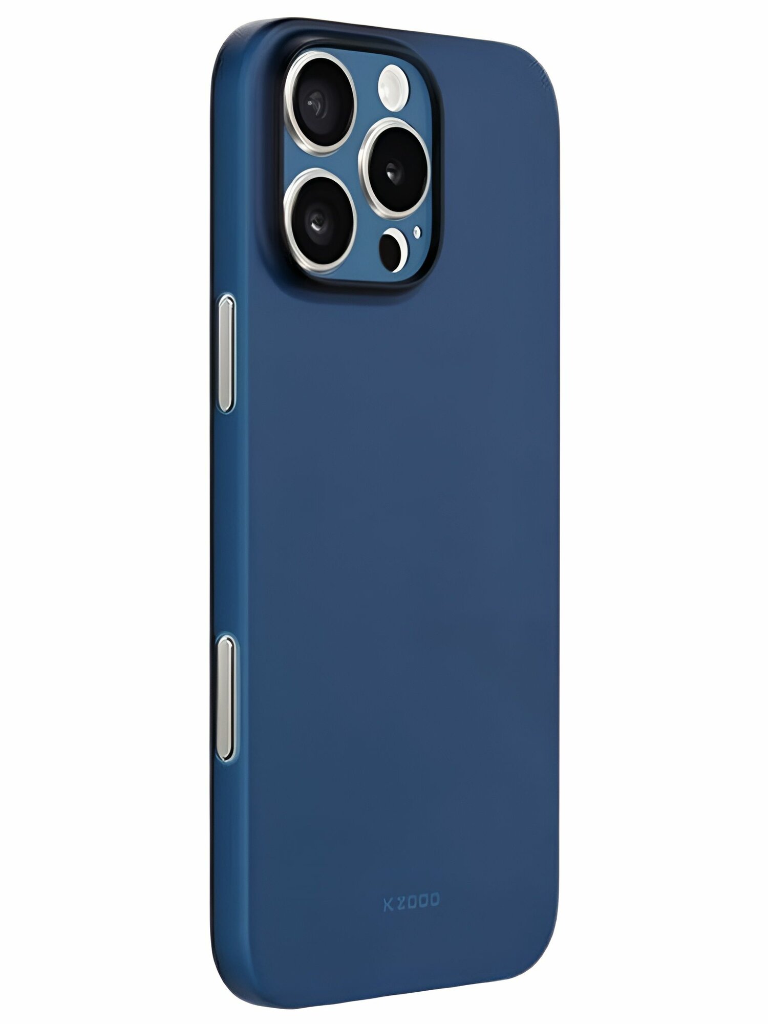 Чехол на iPhone 16 Pro Max, Air Skin ультратонкий пластик, темно-синий