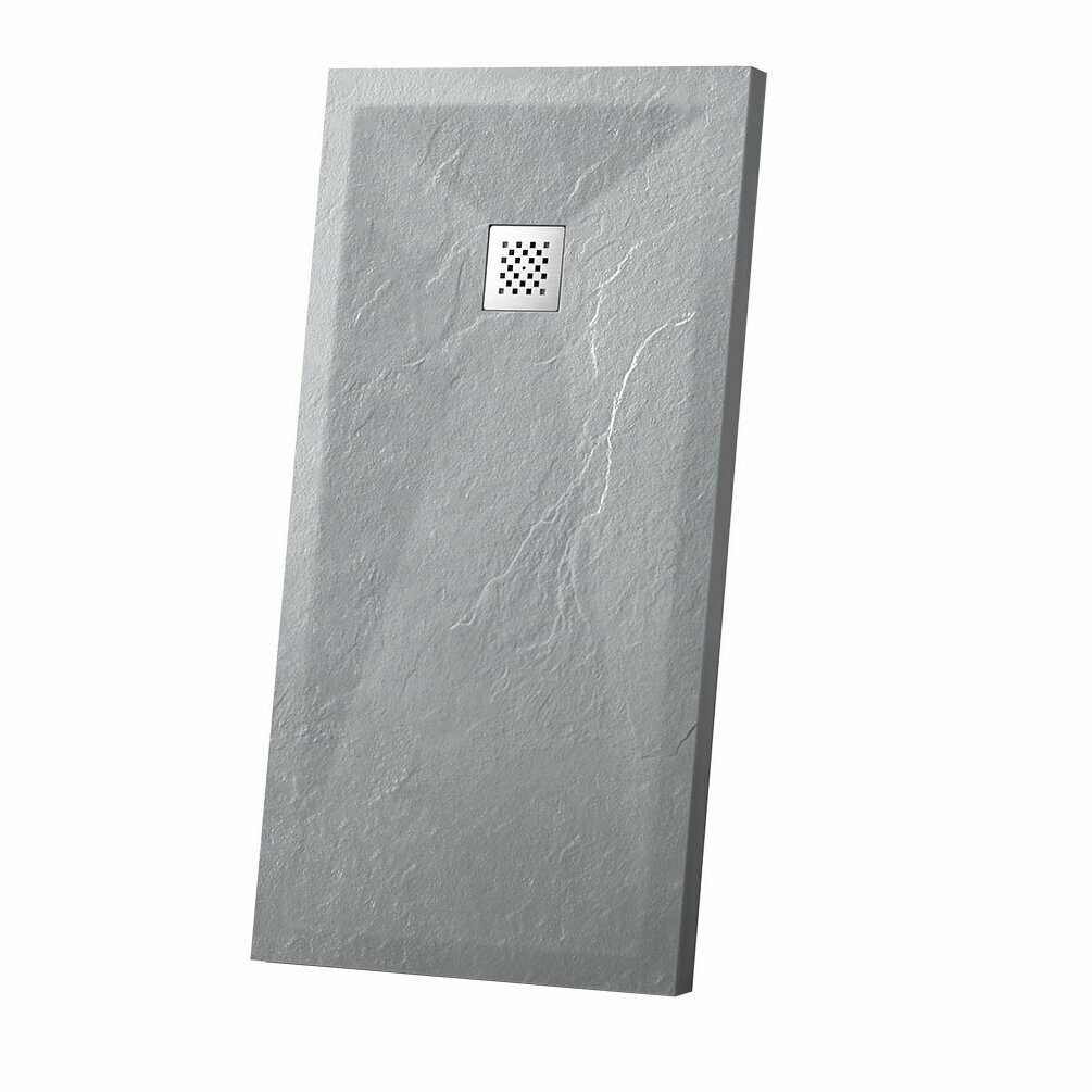 Душевой поддон Vincea VST-4SR8012G серый